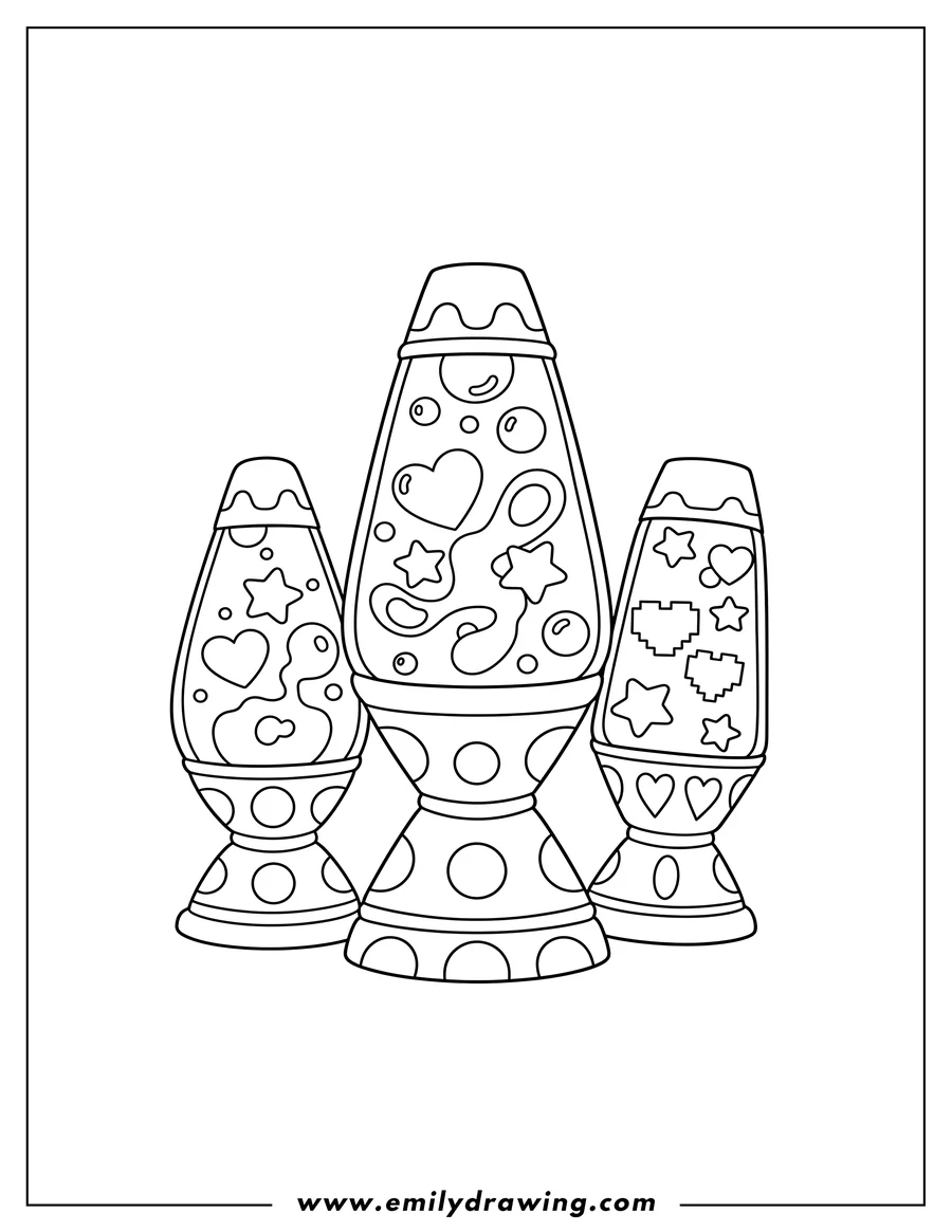 Y2k Coloring Pages - Emily Drawing