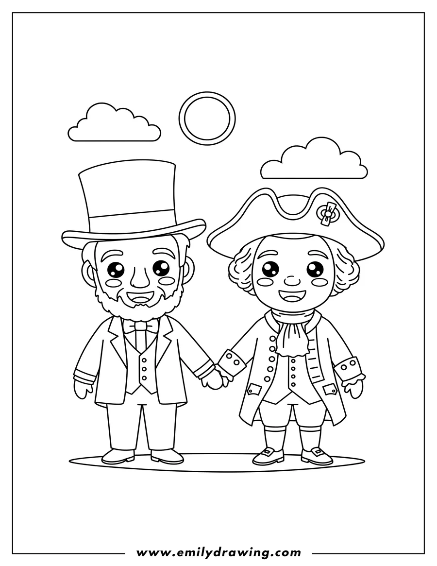 President Coloring Pages - Emily Drawing