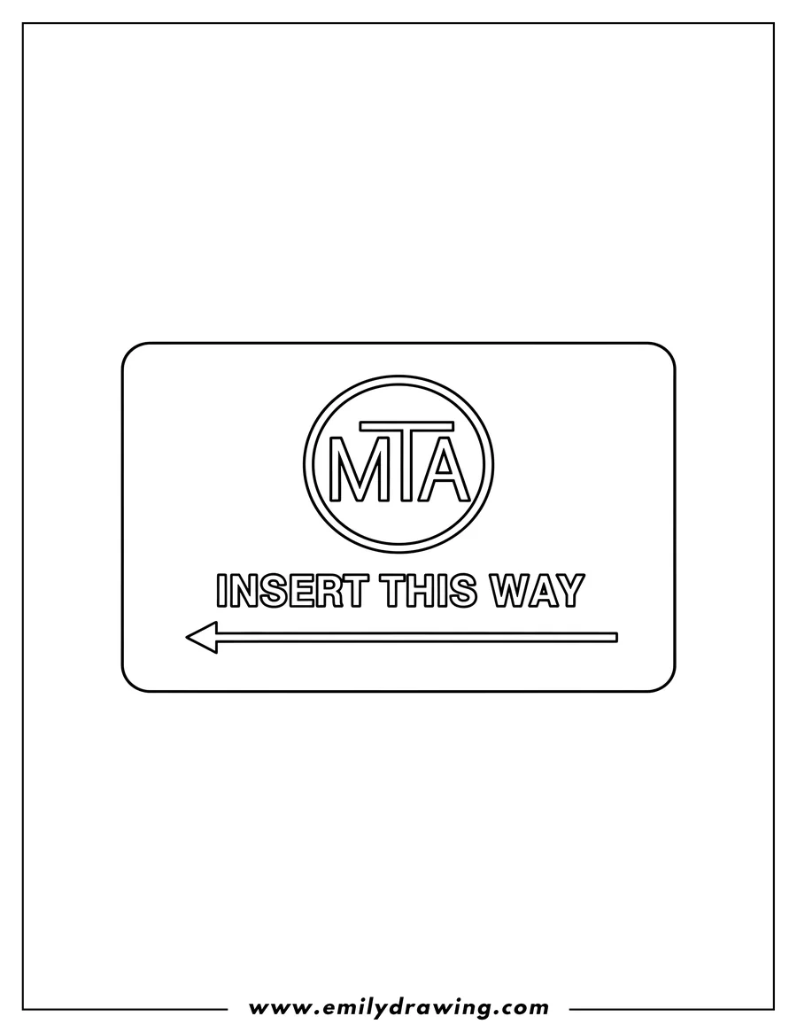 New York Coloring Pages - Emily Drawing