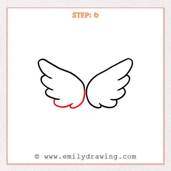 How to Draw an Angel Wings - Emily Drawing