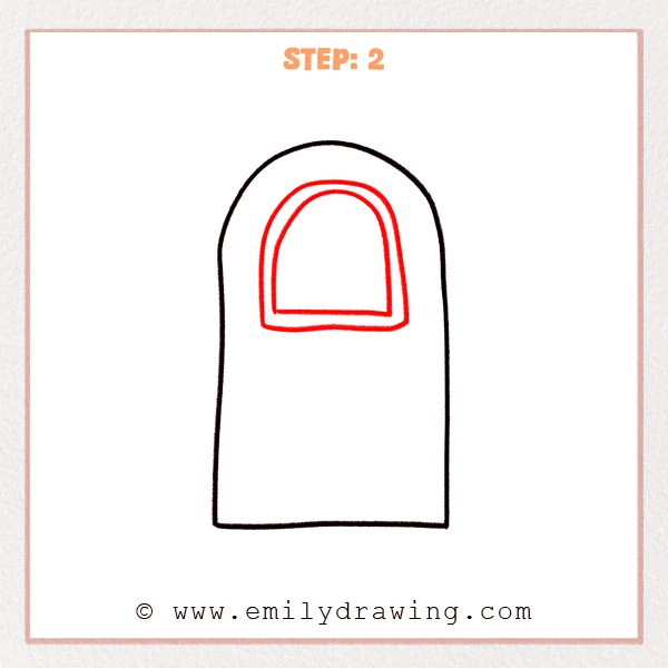 How to Draw a Door - Emily Drawing