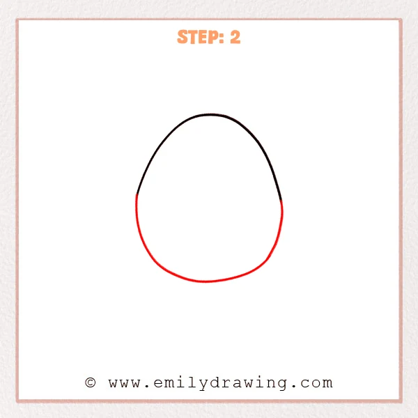 How to Draw an Egg - Emily Drawing